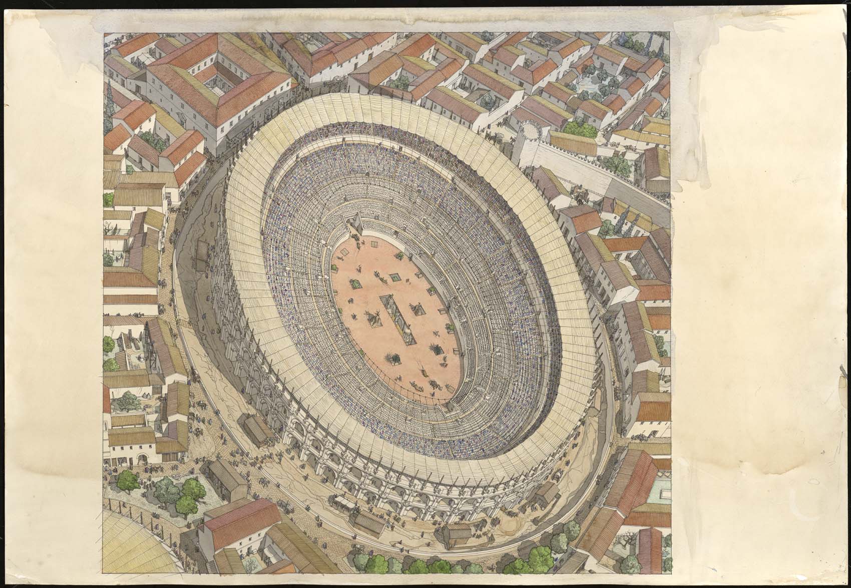 Arelate (Arles), das Amphitheater - Jean-Claude Golvin